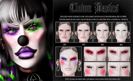 Second Life Marketplace - Spookshow - Clown Basics